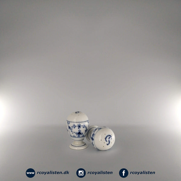Royal Copenhagen Musselmalet Riflet Salt & Peber (8 cm) - #1/189 & 1/ ...